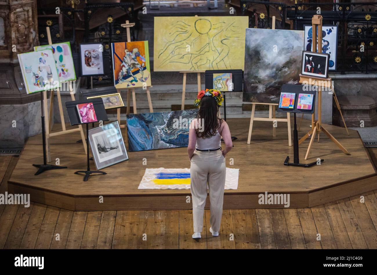 London UK 24 March 2022 A group of London-based academics, arts and ...