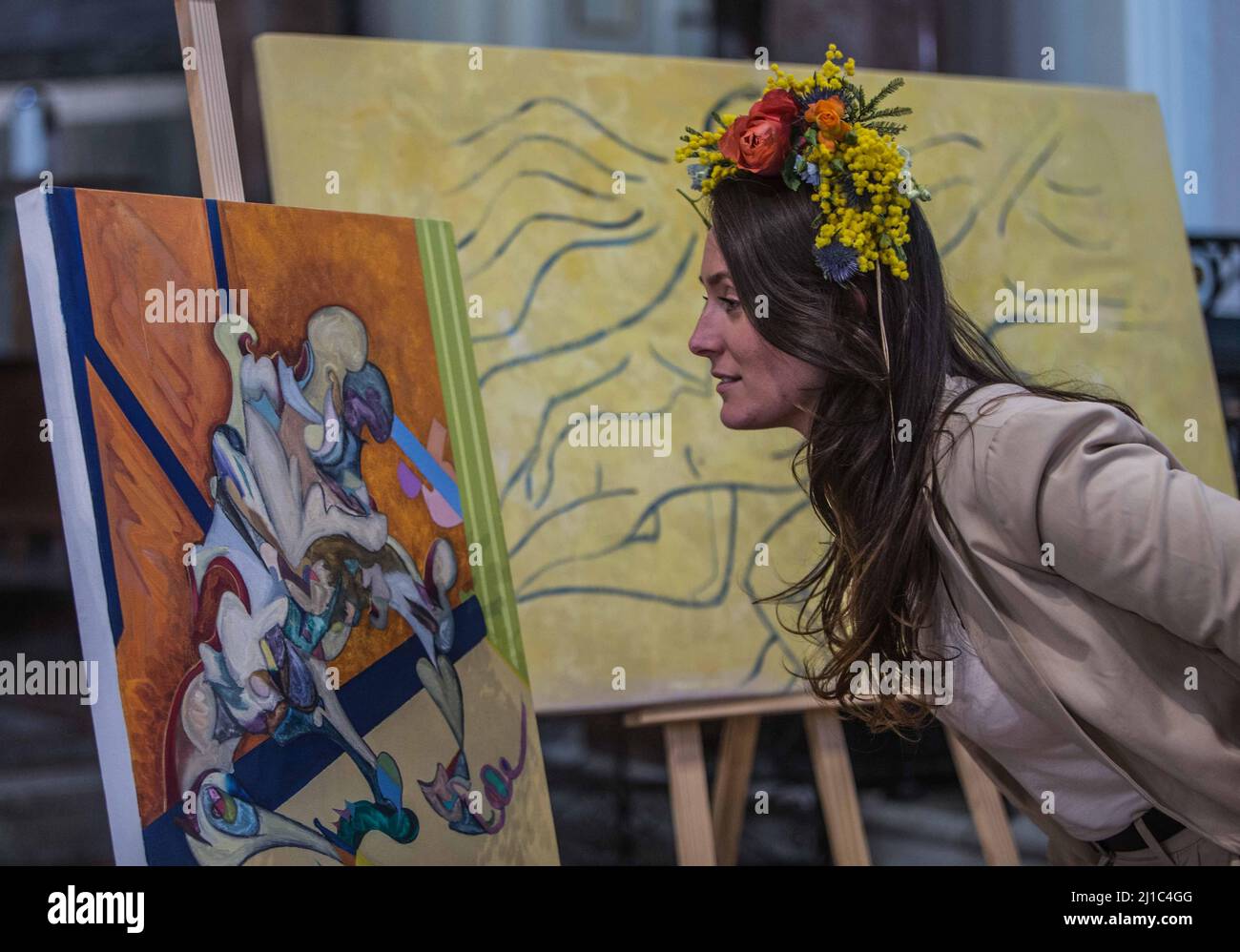 London UK 24 March 2022 A group of London-based academics, arts and ...