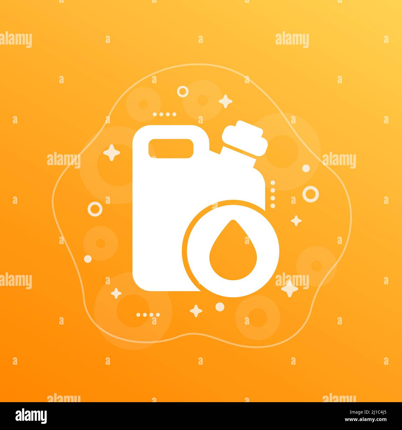 canister icon with oil drop, vector design Stock Vector Image & Art - Alamy