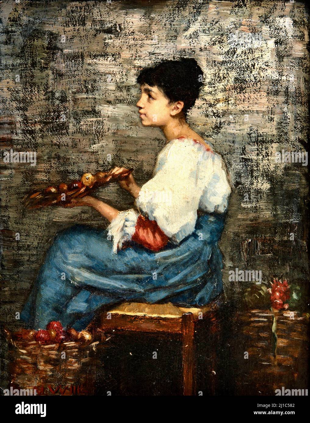 Maria Wiik - Fruit Seller Stock Photo - Alamy