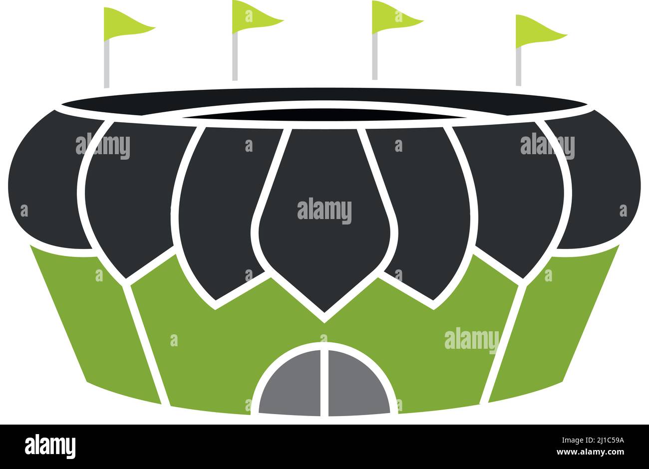 Open stadium Cut Out Stock Images & Pictures - Alamy