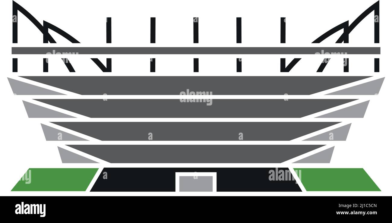 Open square with playground Stock Vector Images - Alamy