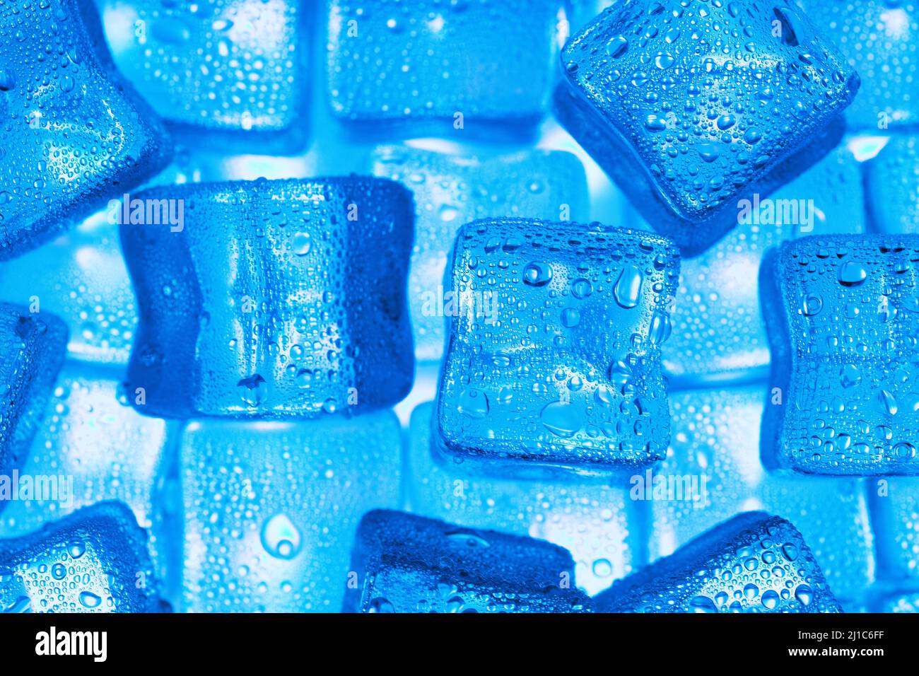 Blue cubes full frame hi-res stock photography and images - Alamy