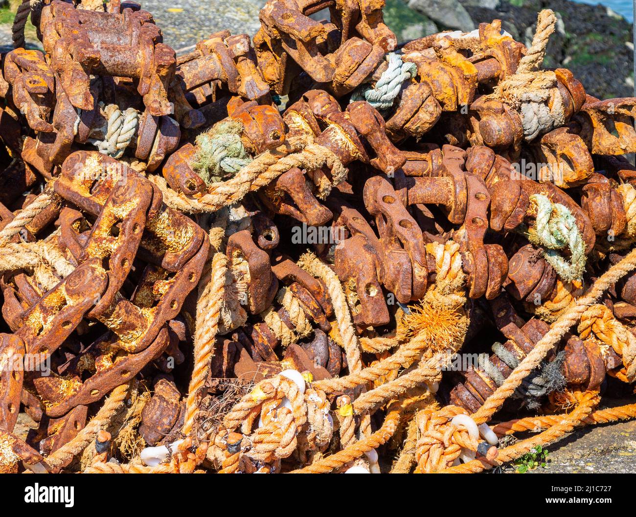 Heavy rust texture hi-res stock photography and images - Alamy