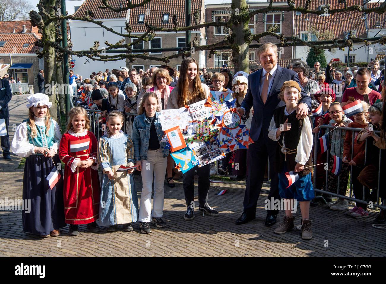 King Willem-Alexander at the start of the national commemoration year ...