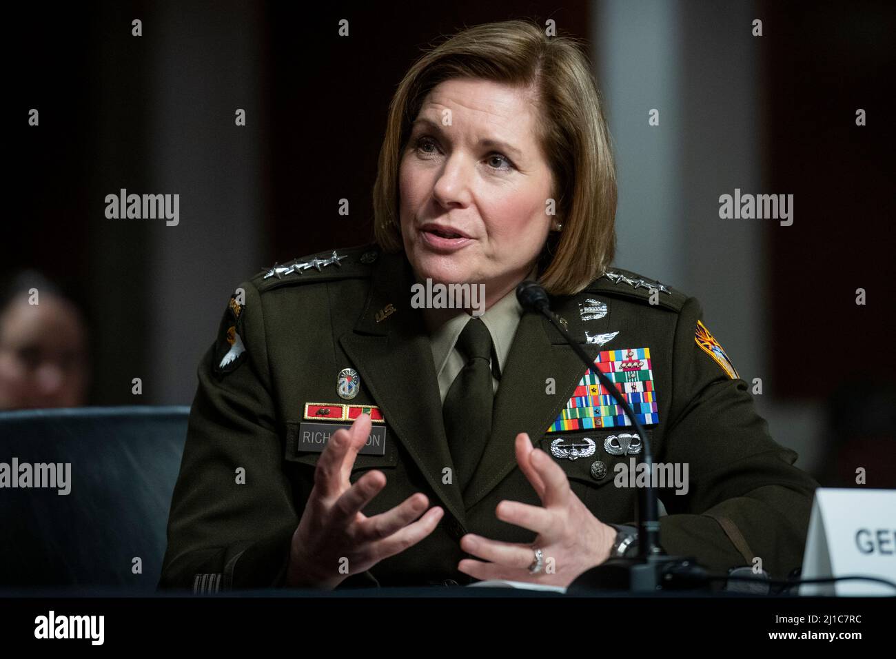 Washington, United States Of America. 24th Mar, 2022. General Laura ...