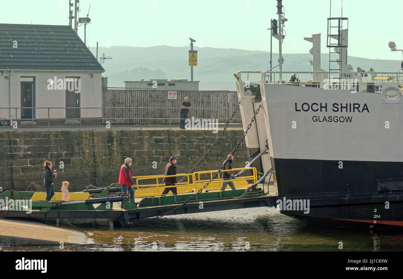 Largs, Scotland, UK 24th March, 2022. UK Weather: : Another Sunny day ...