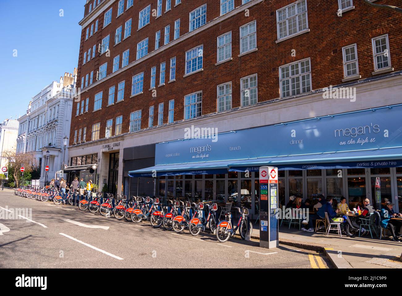 Megan's on the High Street Restaurant, in Kensington, with Santander ...