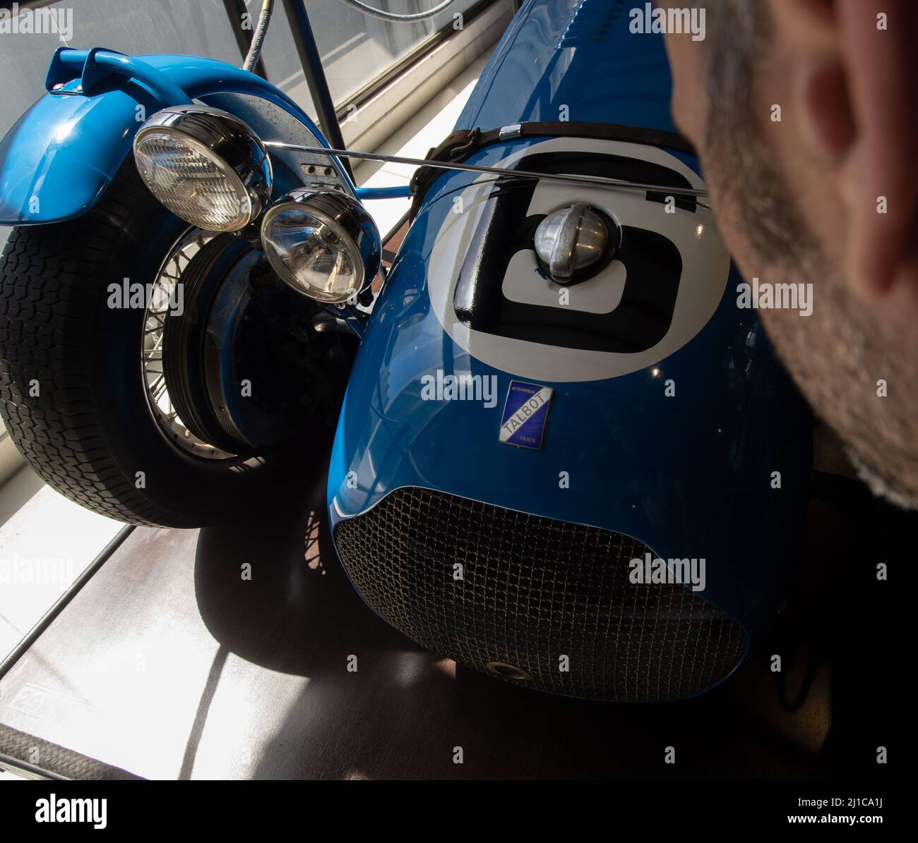 Balcarce, Argentina. 12th Mar, 2022. Talbot Lago 4500, with which the ...