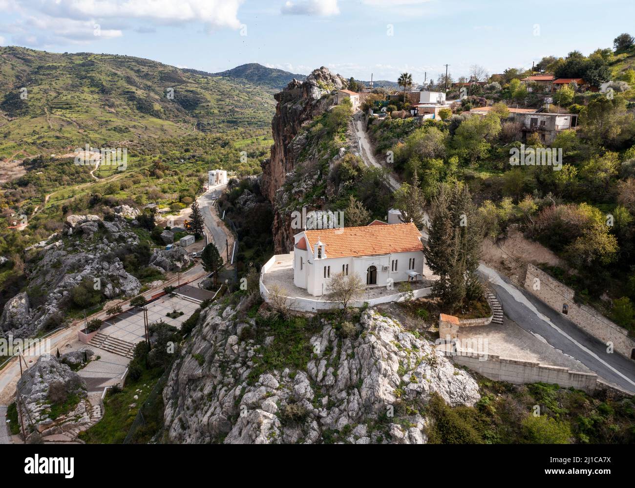 Village on rock hi-res stock photography and images - Alamy