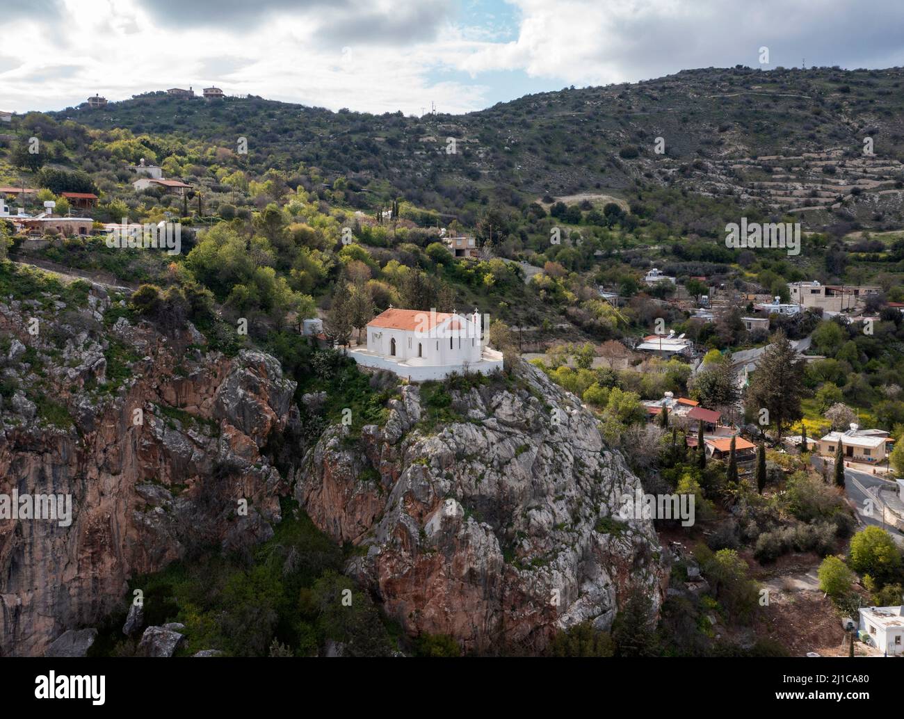 Village on rock hi-res stock photography and images - Alamy
