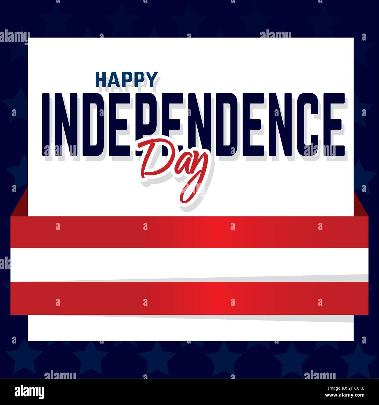 Poster usa happy independence vector illustration Stock Vector Image ...