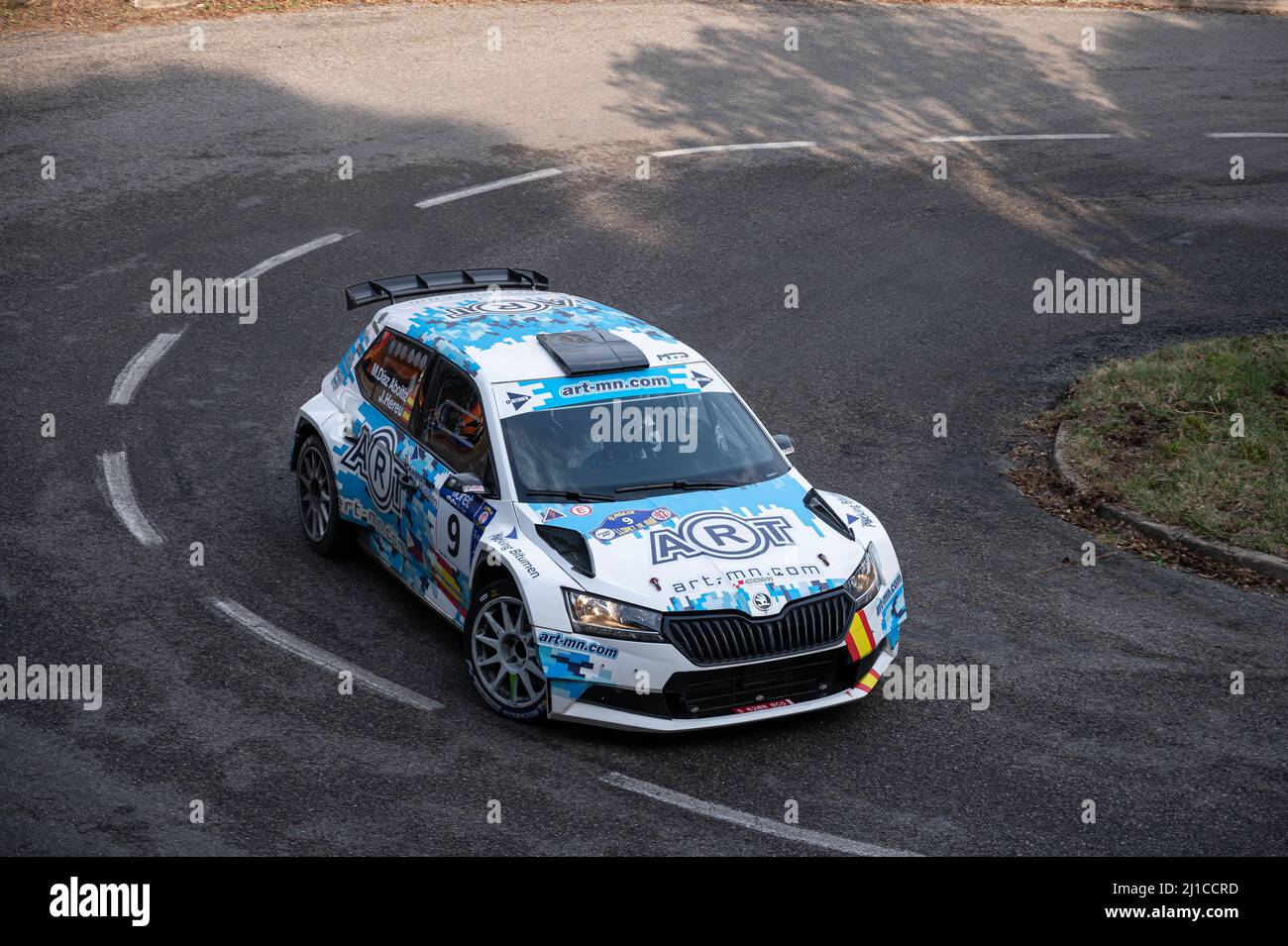 Skoda fabia rally 2 evo hi-res stock photography and images - Alamy