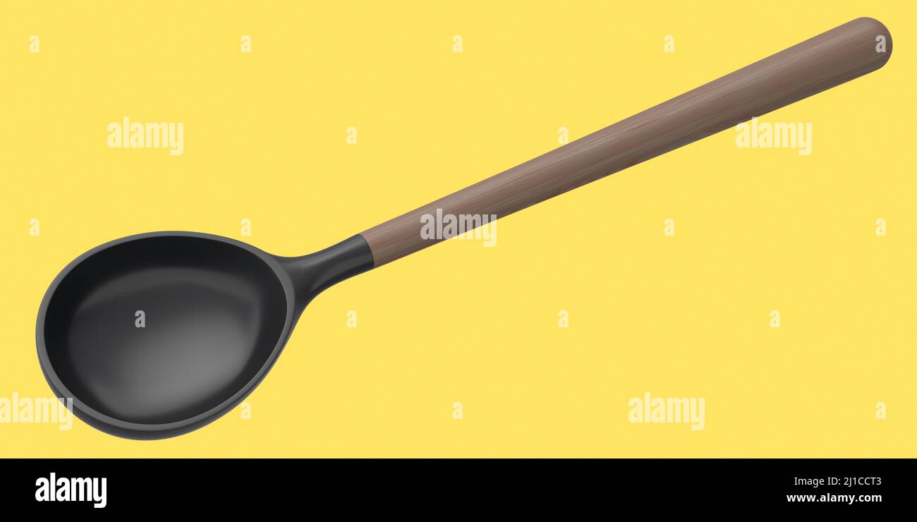 Yellow silicon spoon hi-res stock photography and images - Alamy