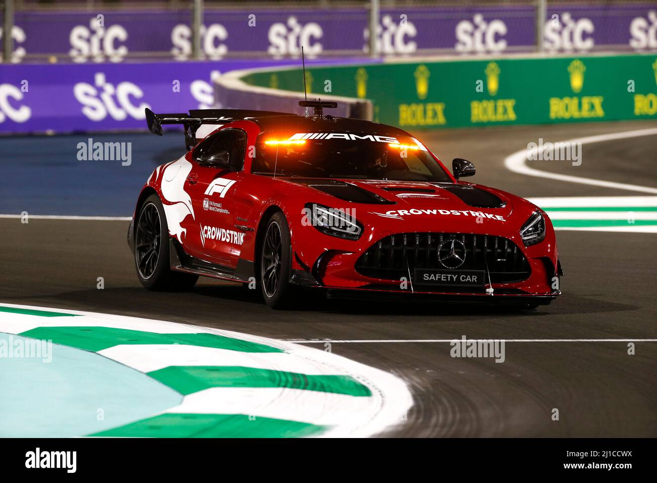 Jeddah, Saudi Arabia. 24th Mar, 2022. F1 Safety Car, Mercedes-AMG GT ...