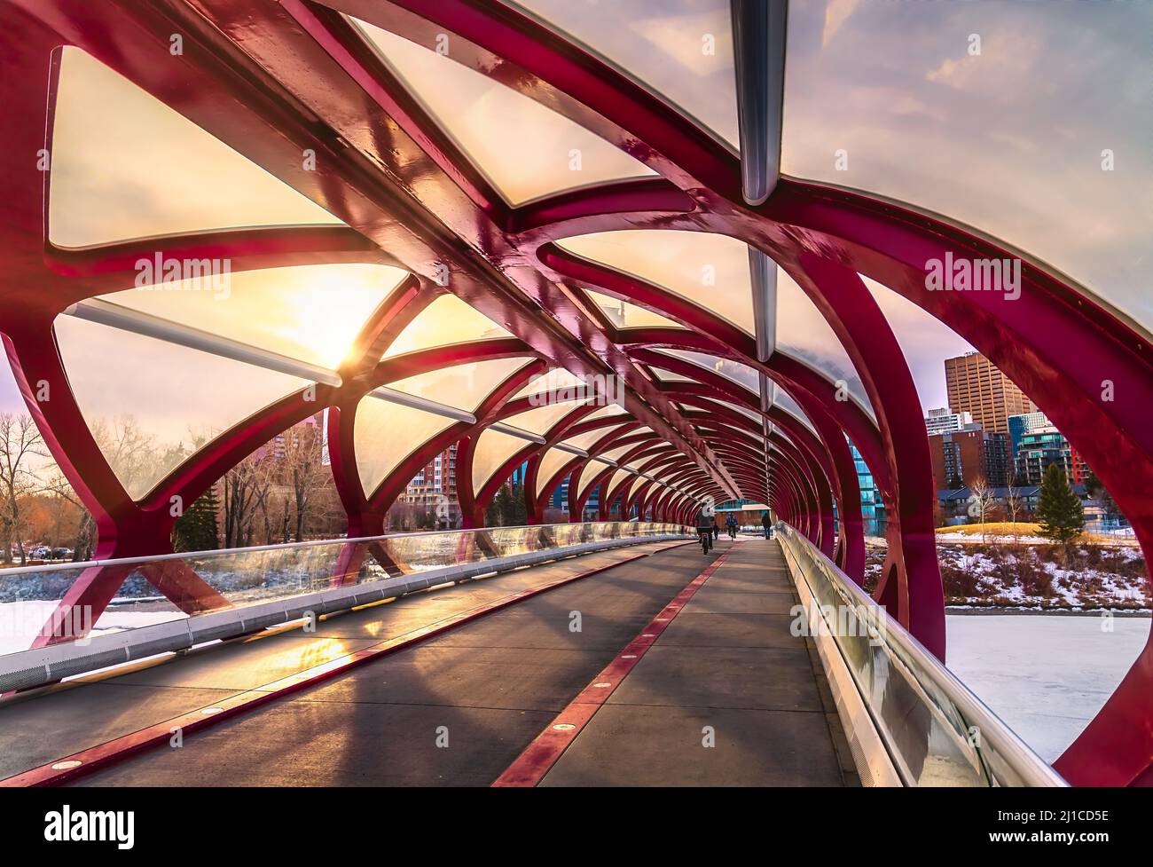 Calgary bridge over river hi-res stock photography and images - Alamy