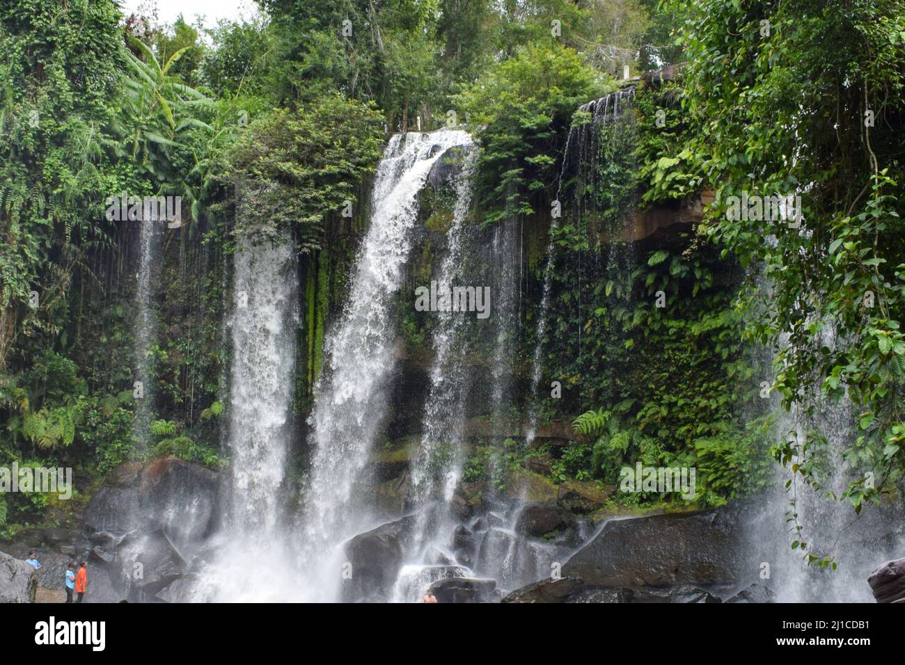 amazing waterfall drop Stock Photo - Alamy