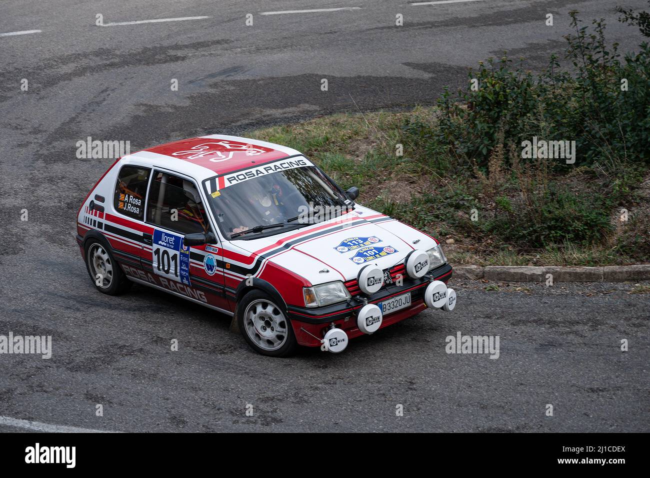 Peugeot 205 gti rally hi-res stock photography and images - Alamy