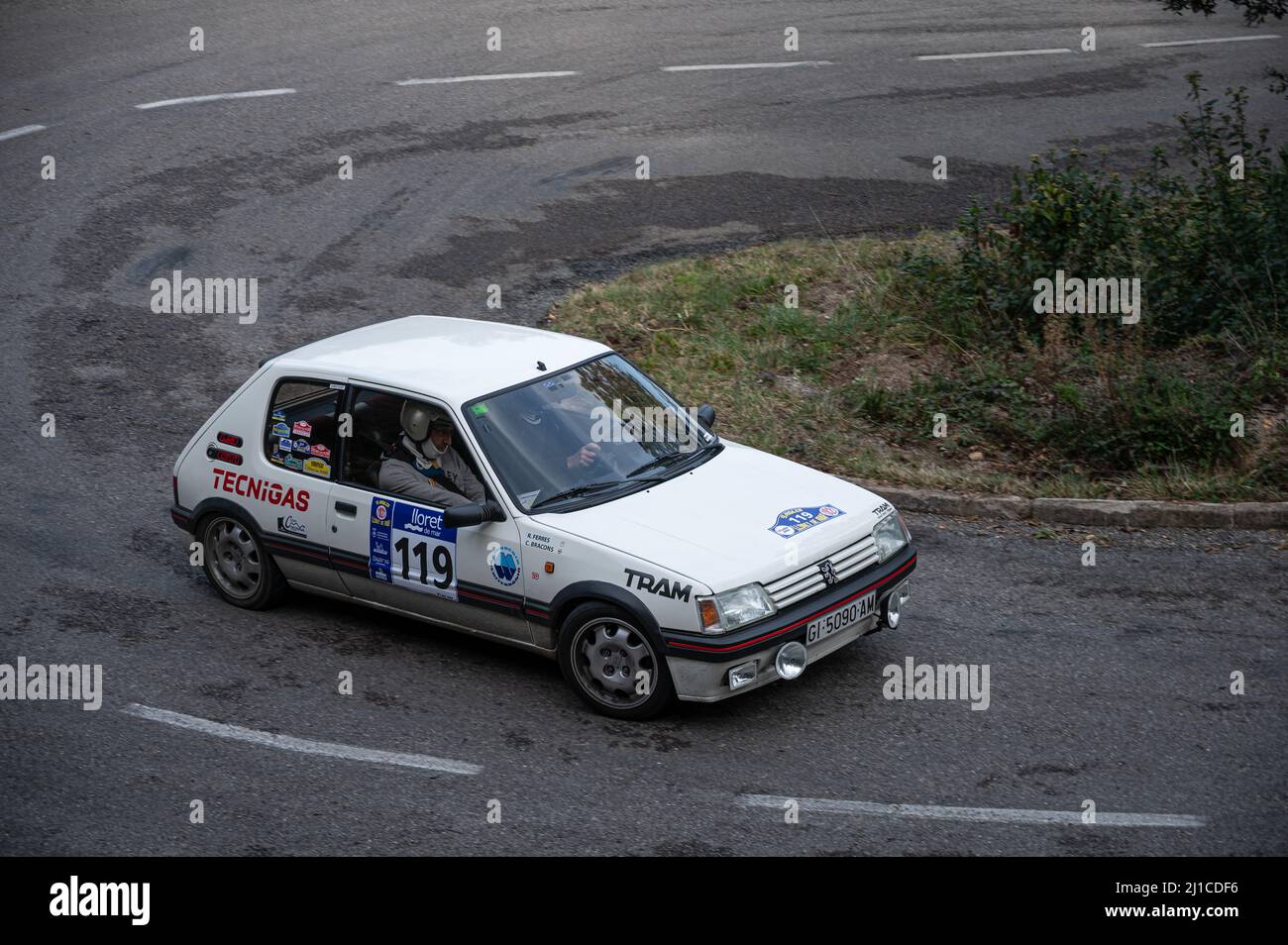 Peugeot 205 gti rally hi-res stock photography and images - Alamy