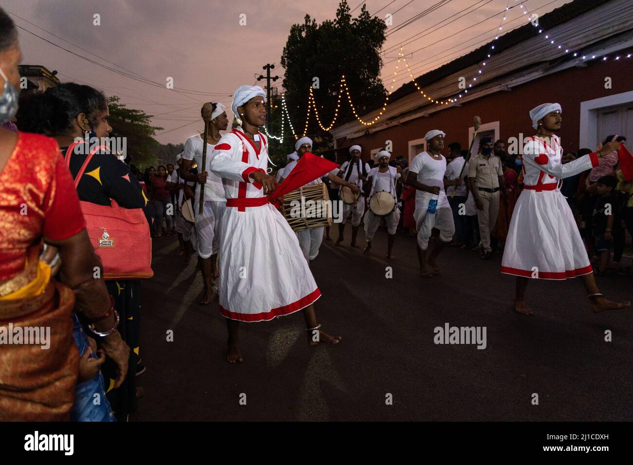 Shigmo parade showcasing traditional culture and folk dances at Ponda ...