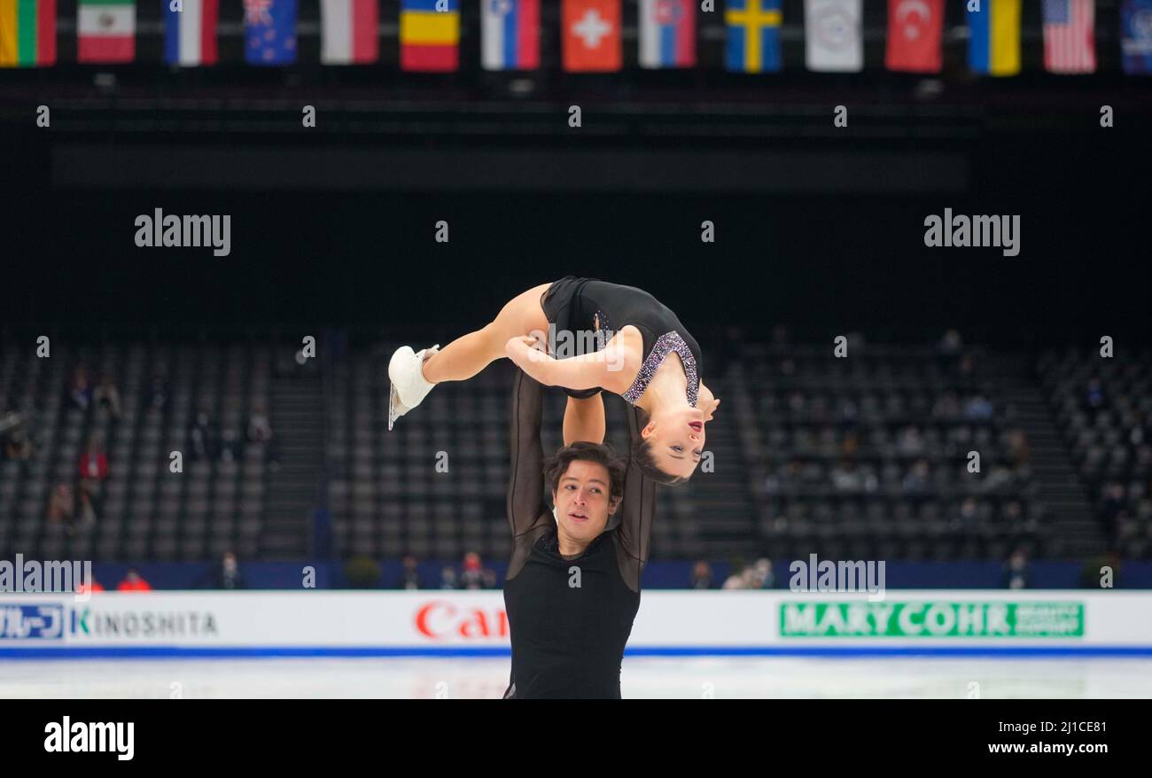 Sud de France Arena, Montpellier, France. 24th Mar, 2022. Dorota Broda ...