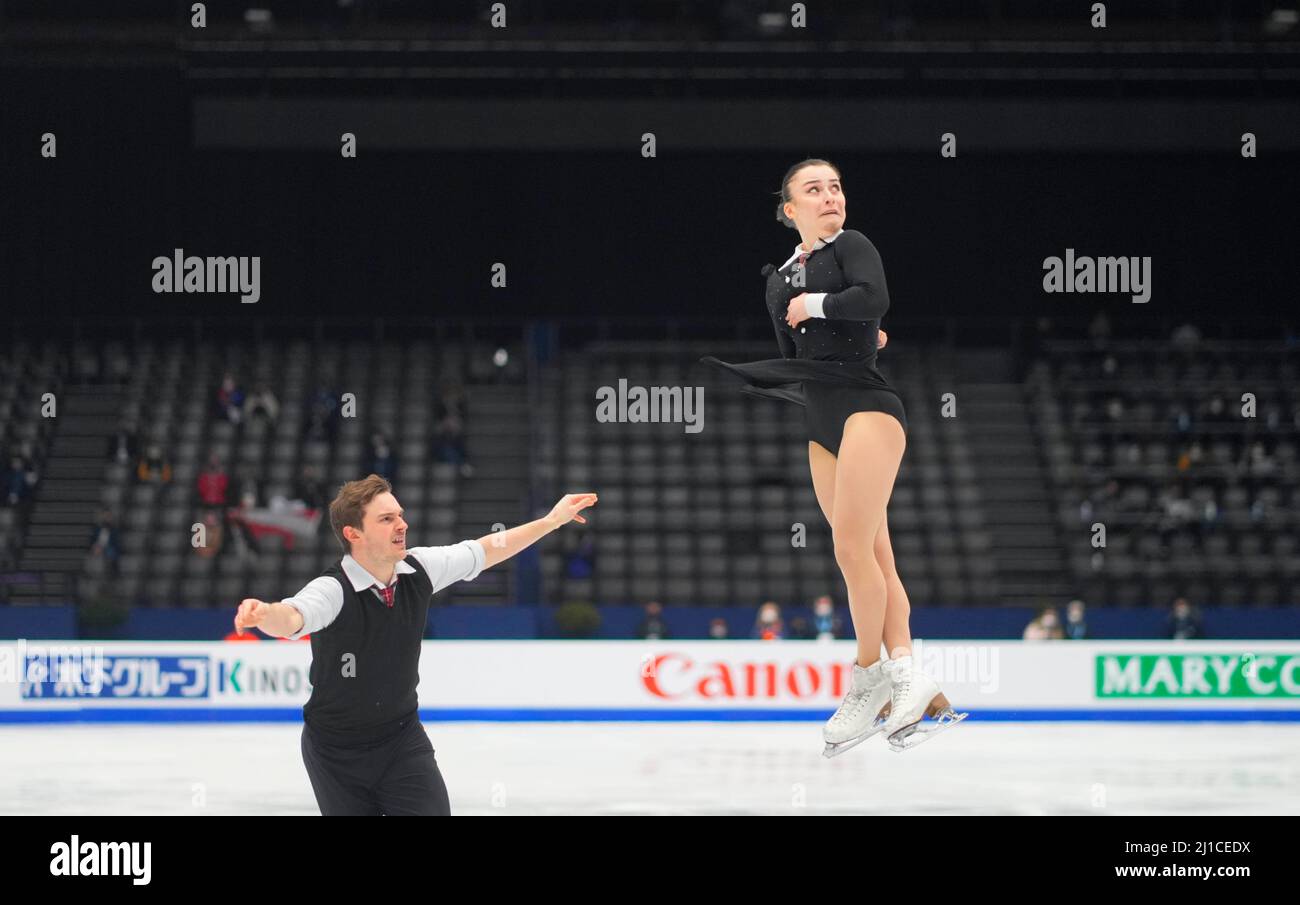 Sud de France Arena, Montpellier, France. 24th Mar, 2022. Daria ...