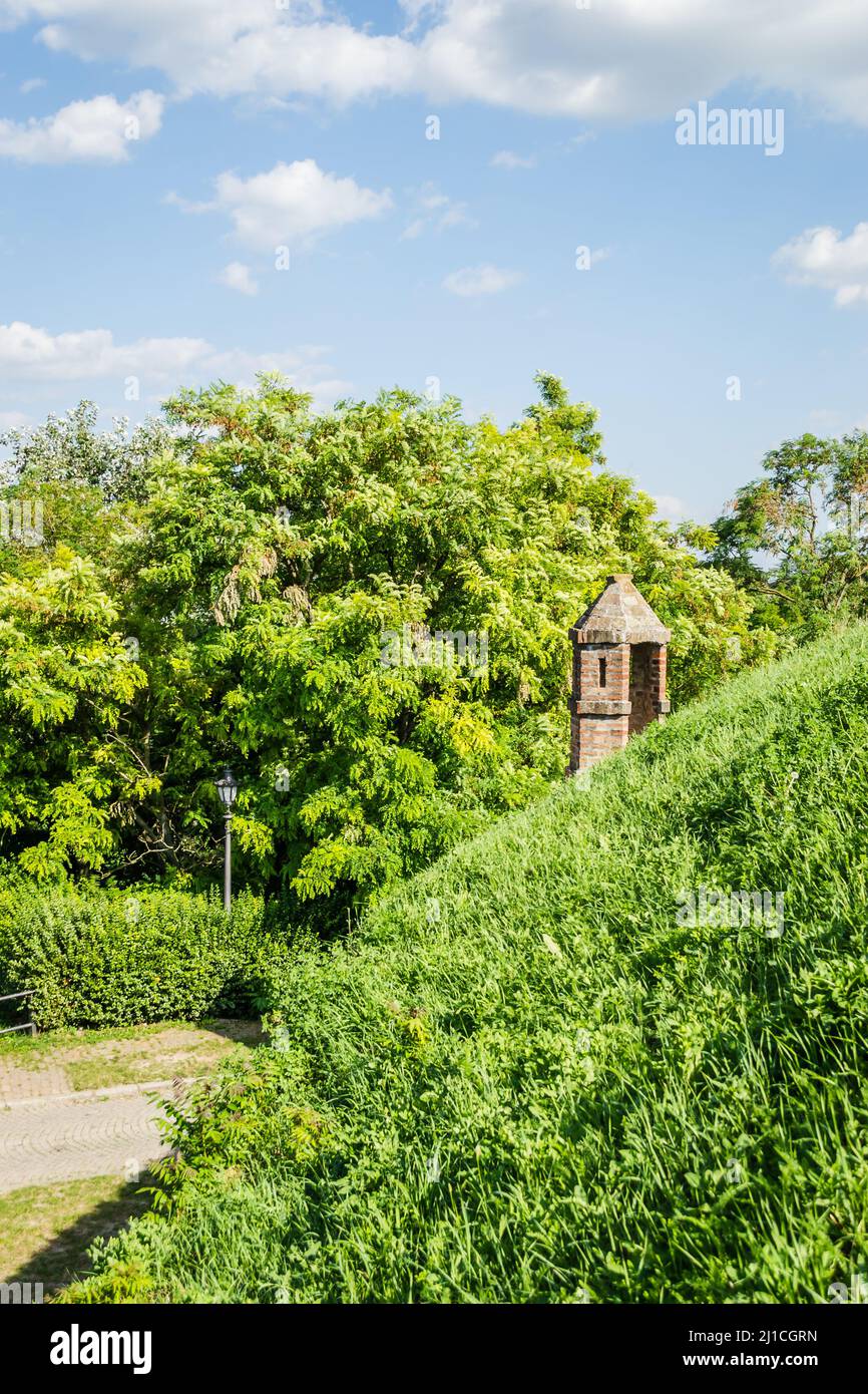 Guard house within the walls of the fortress Stock Photo - Alamy