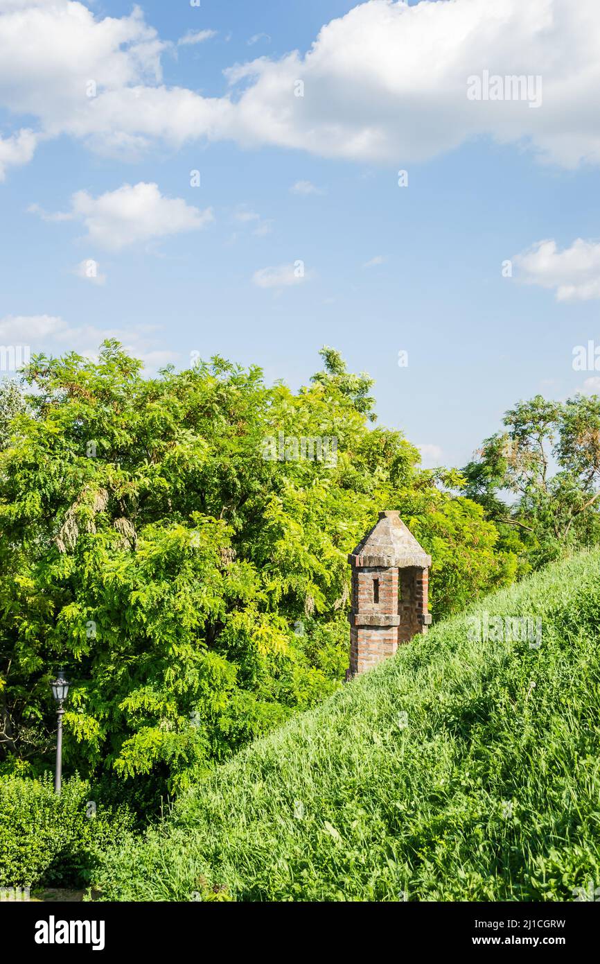 Guard house within the walls of the fortress Stock Photo - Alamy
