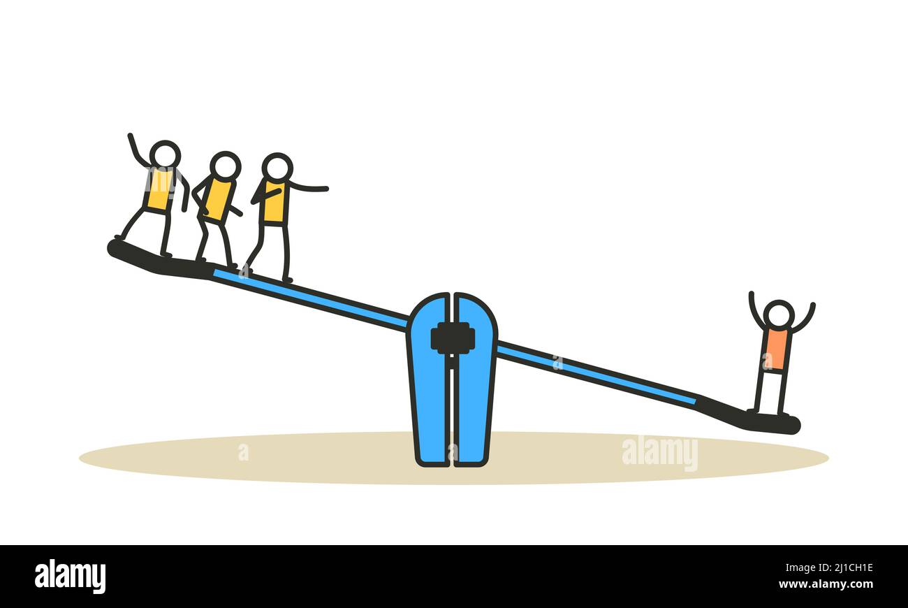 Comparison employee business people vector illustration. Advocate ...