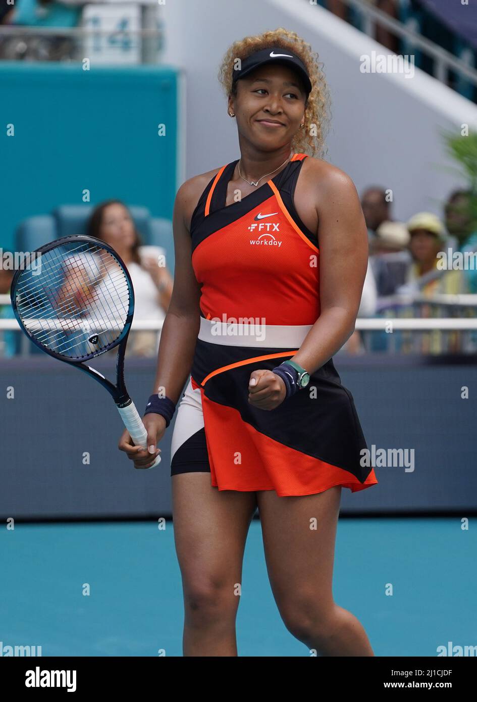 Miami Gardens FL, USA. 24th Mar, 2022. Naomi Osaka Vs Angelique Kerber ...