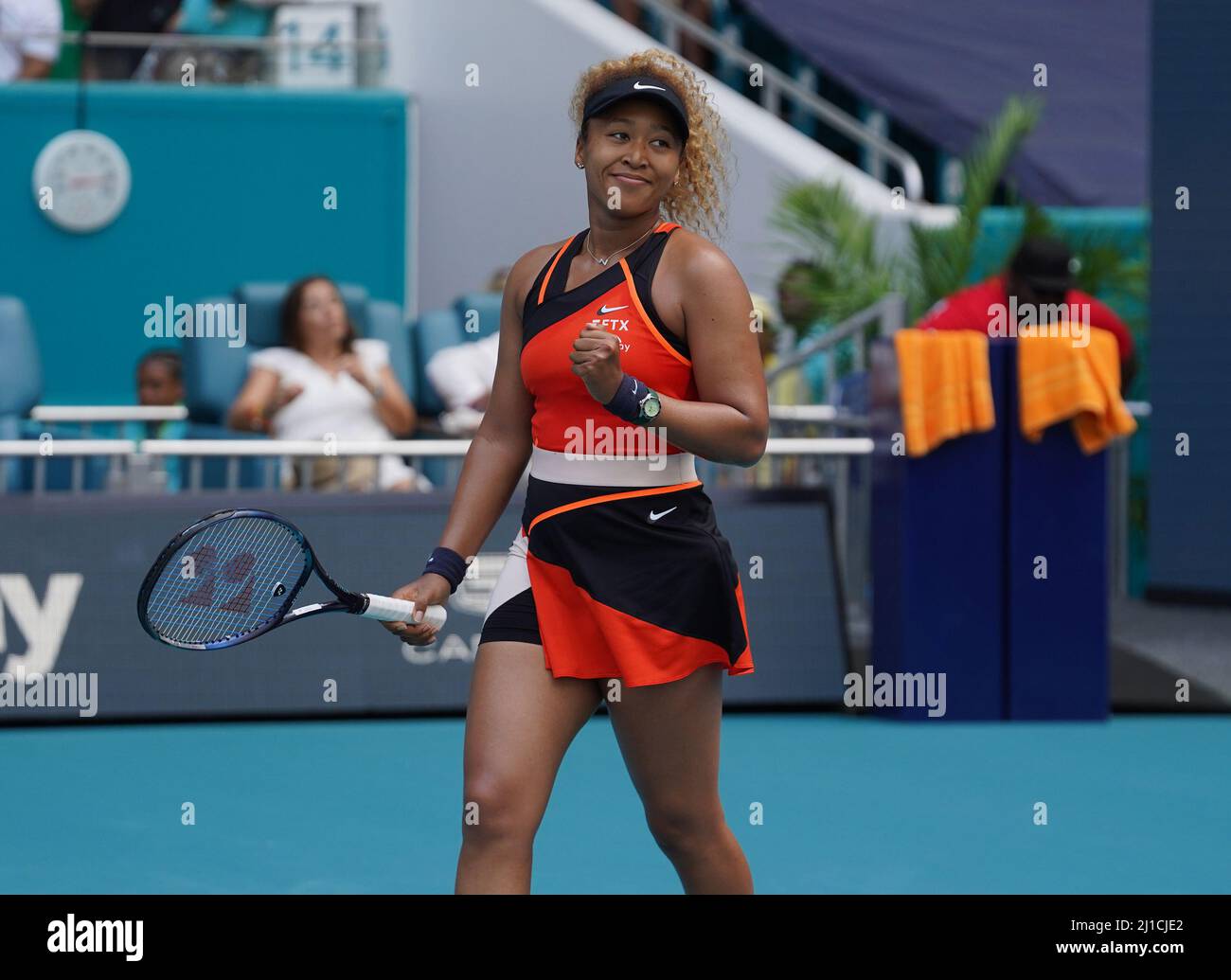 Miami Gardens FL, USA. 24th Mar, 2022. Naomi Osaka Vs Angelique Kerber ...