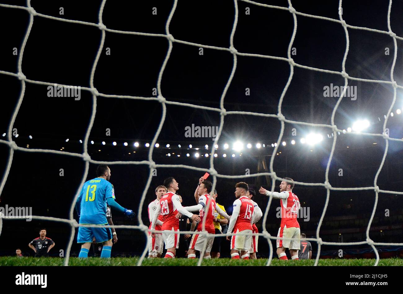 Uefa arguing referee card hi-res stock photography and images - Alamy