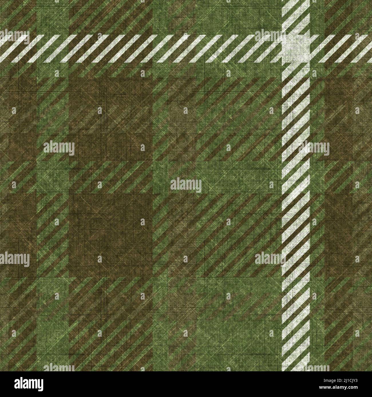 Muted green winter woven plaid texture. Seamless woolen scottish style ...
