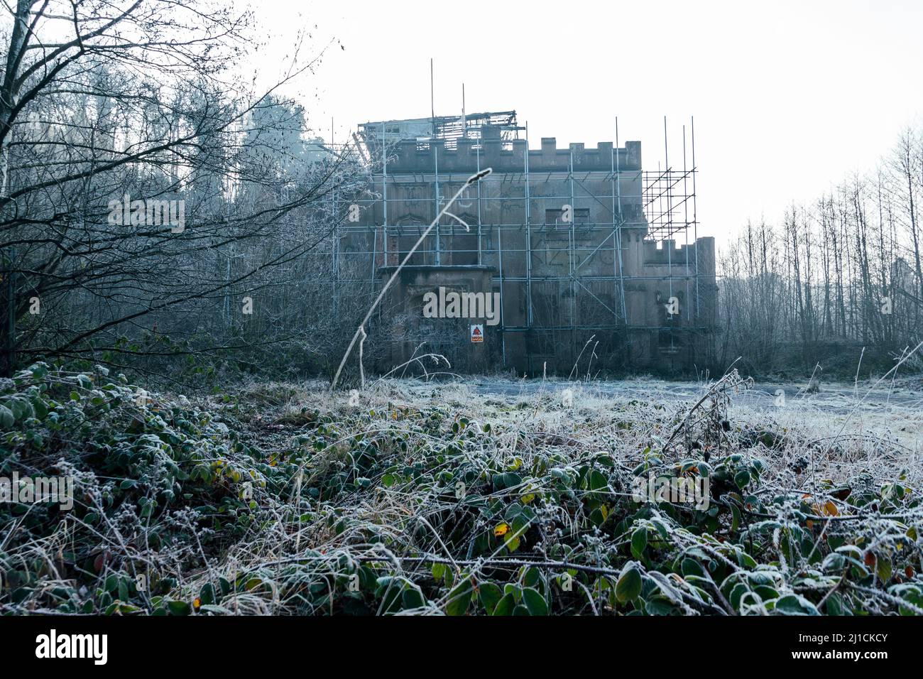 Great Barr Hall - abandoned Manor House in Great Barr, West Midlands ...