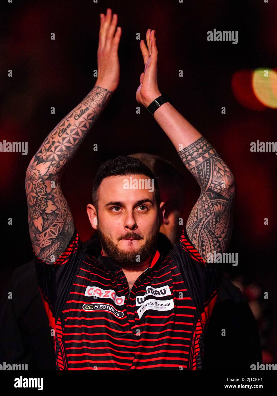 ROTTERDAM, NETHERLANDS - MARCH 24: Joe Cullen of England during day ...