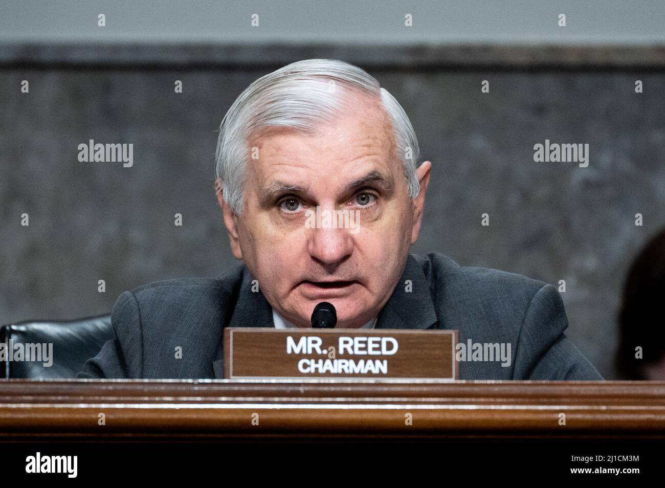 Washington, United States. 24th Mar, 2022. U.S. Senator Jack Reed (D-RI ...