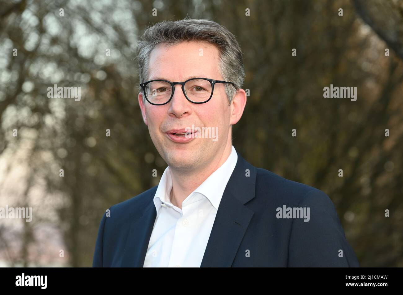 Tutzing, Germany. 24th Mar, 2022. The Bavarian Minister of Culture ...