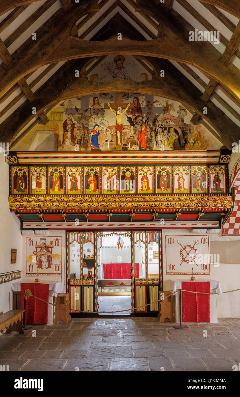 St Teilo's Church reconstructed at the National History Museum at St ...