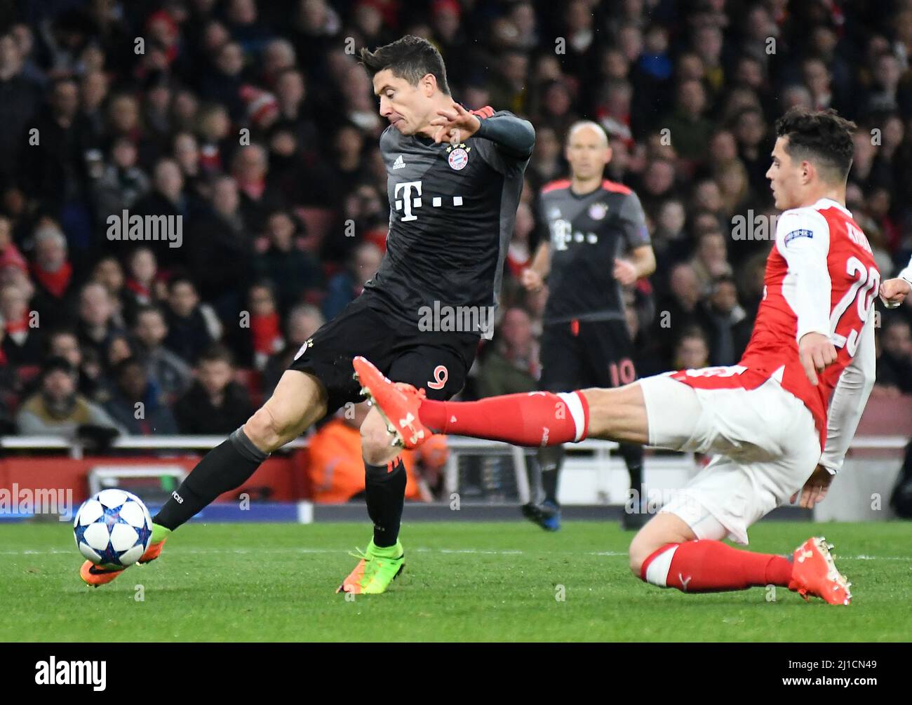 Football Action Shot Tackling Champions League High Resolution Stock ...