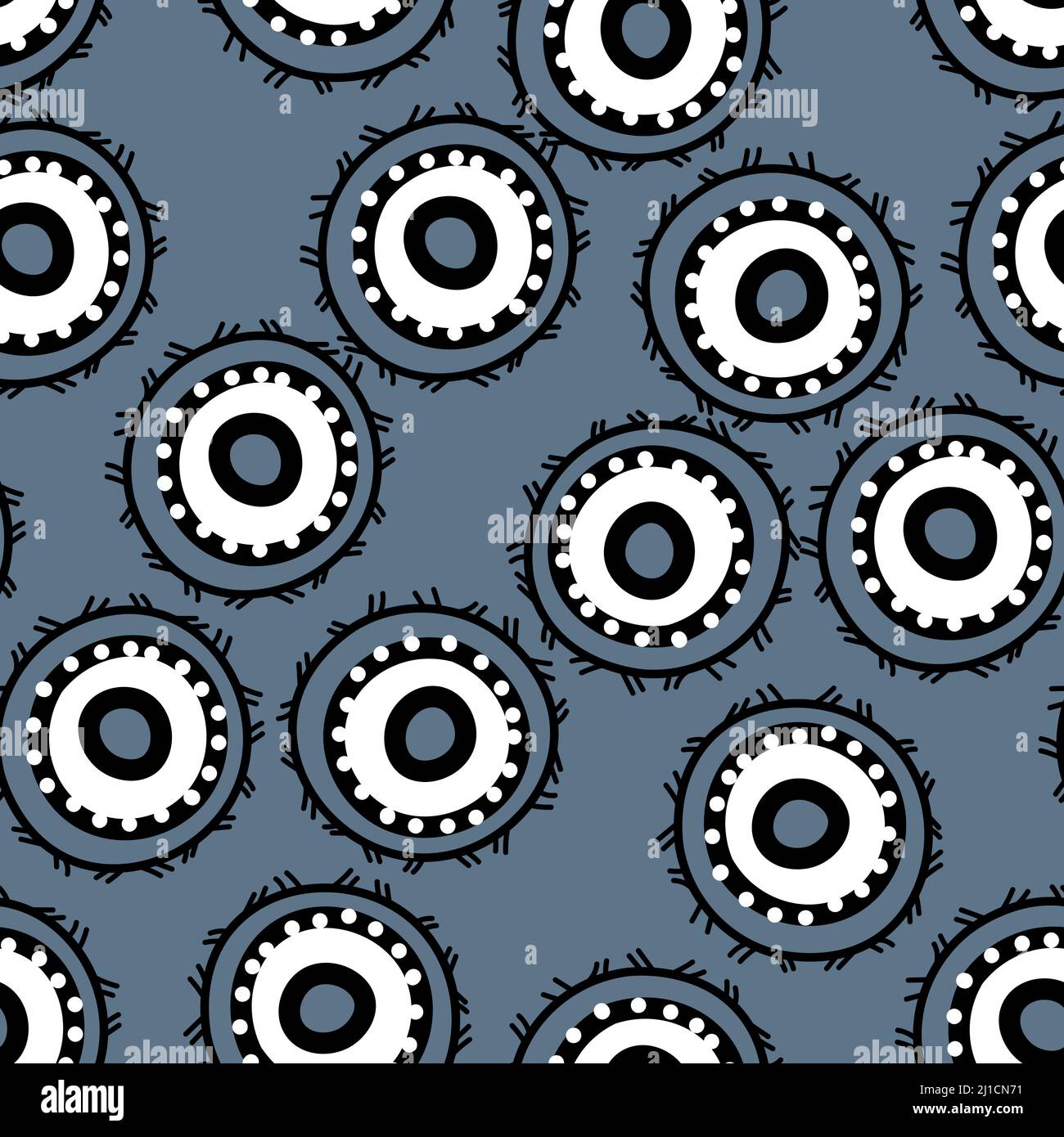 Seamless pattern with geometric aboriginal ornament. Ethnic tribal ...