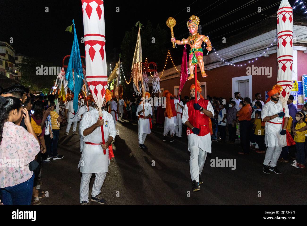 Traditional romtamell dance performed by men of different age groups ...