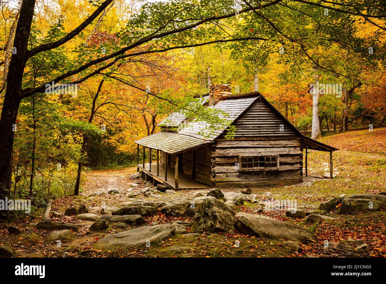 Great Smokey Mountains National Park Stock Photo - Alamy