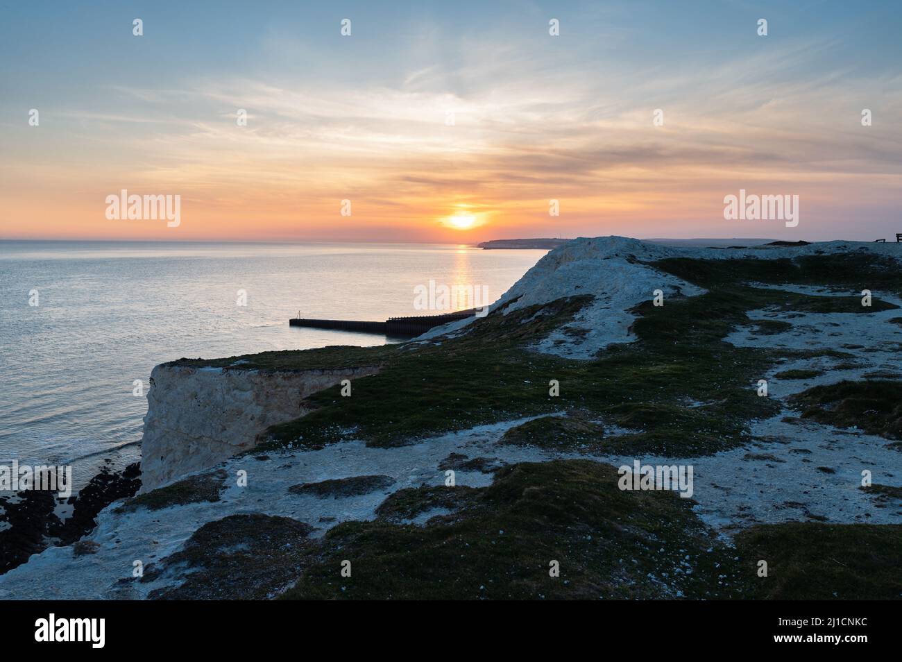 Seaford sea and coastline at sunset hi-res stock photography and images ...