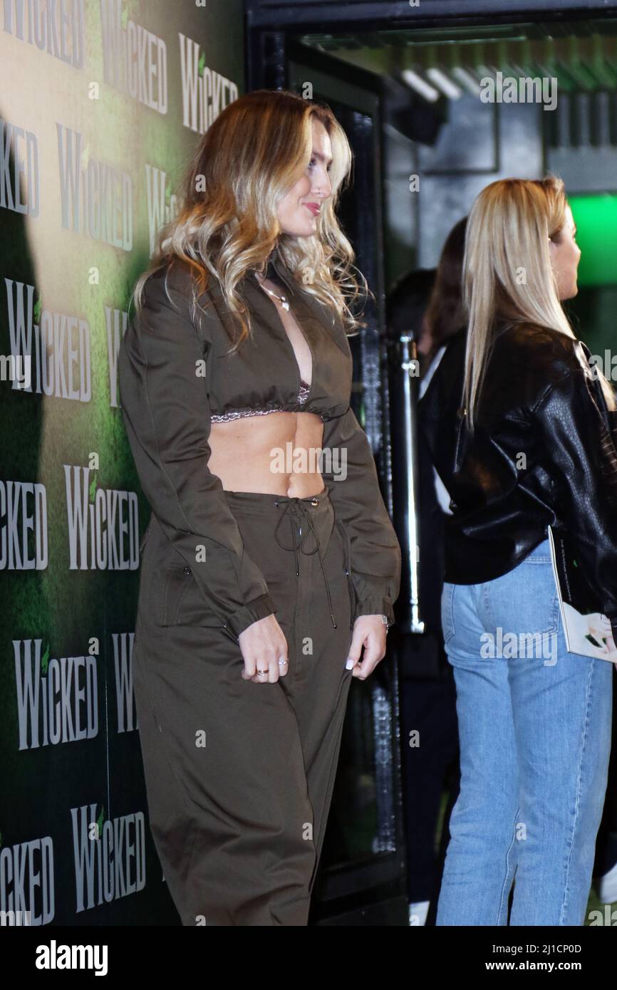 Perrie Edwards, Wicked - Media Night, Apollo Victoria Theatre, London ...