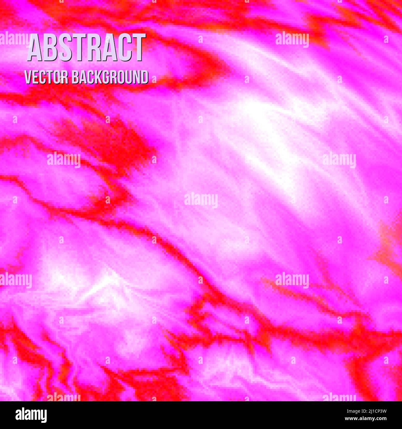 Shades of pink marble texture glitch vector background. Smooth silky ...