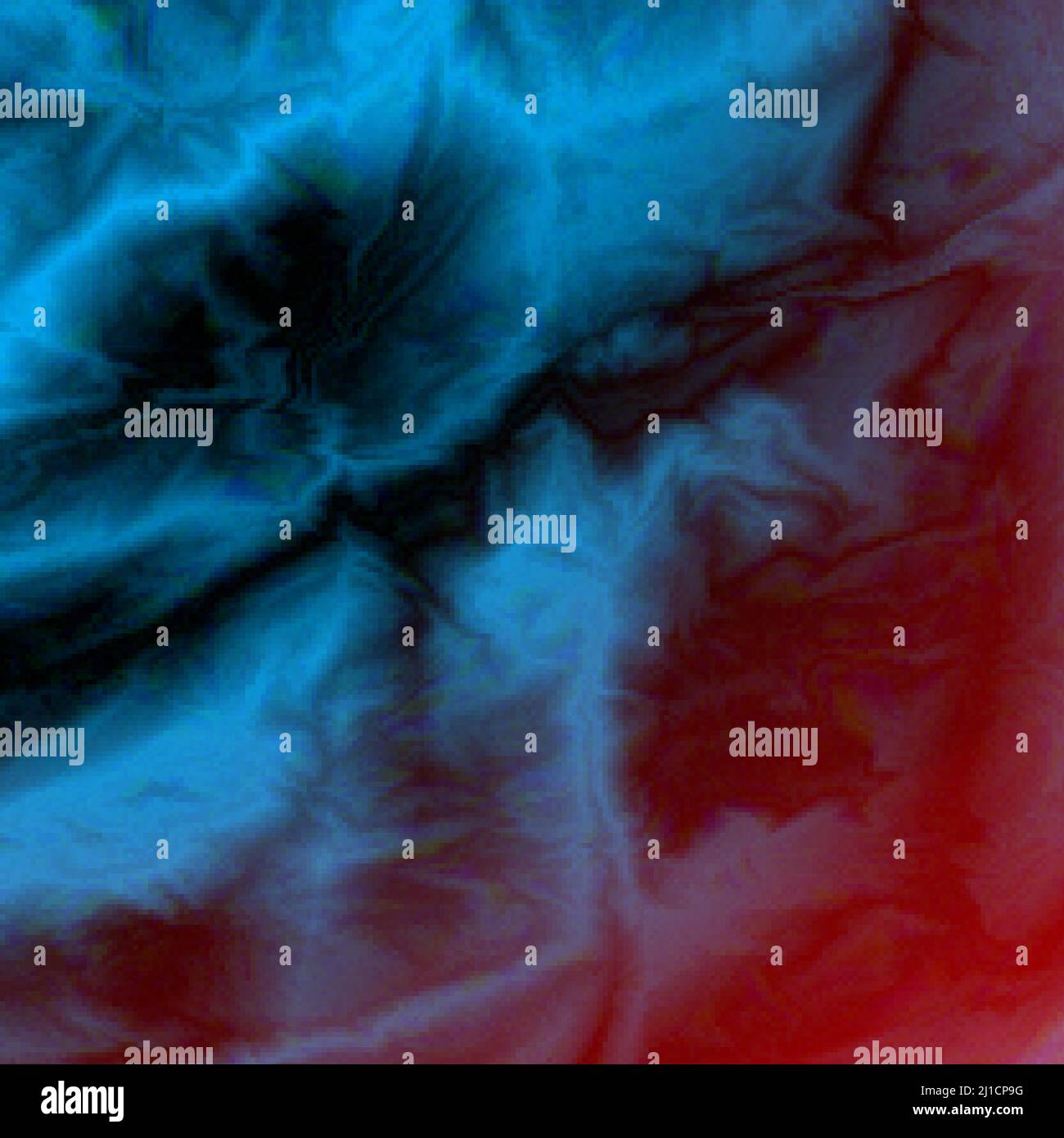 Red blue diffusion marble texture glitch vector background. Smooth ...