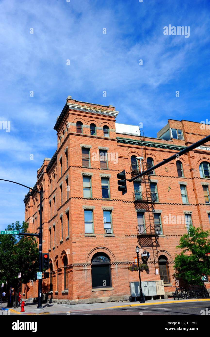 The Bozeman Hotel in Bozeman, Montana is Romanesque Revival ...