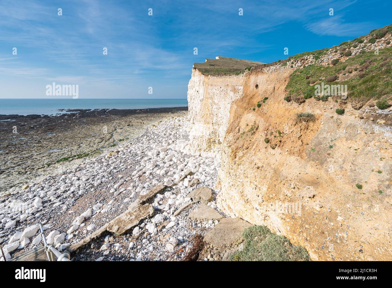 Hope Gap beach, Seaford, UK Stock Photo - Alamy
