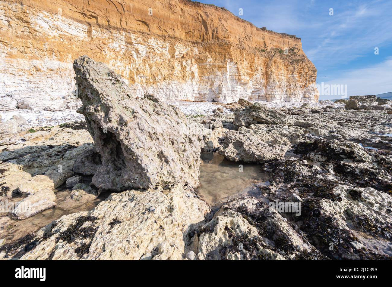 Hope Gap beach, Seaford, UK Stock Photo - Alamy