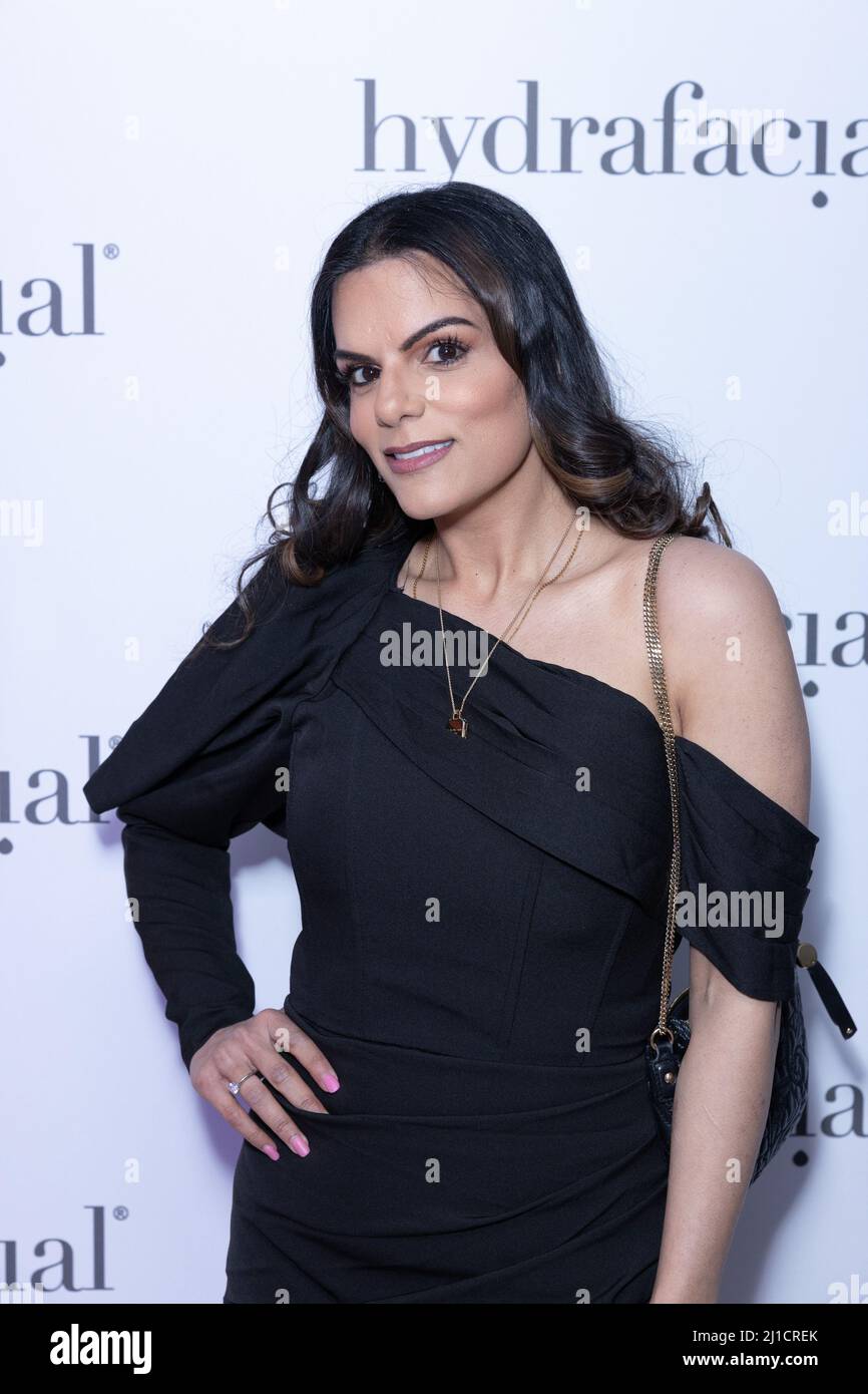 Neev Spencer attends the Hydrafacial Flagship Store Launch Party in ...
